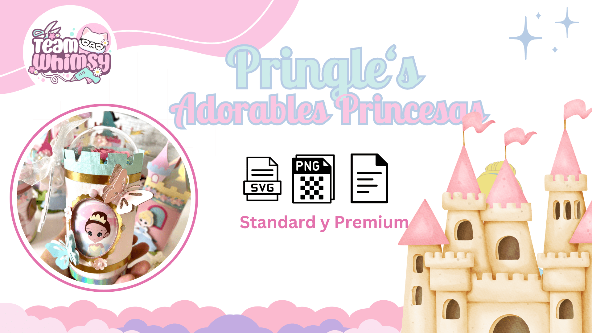 Pringles- Adorables Princesas – Whimsy Designs USA